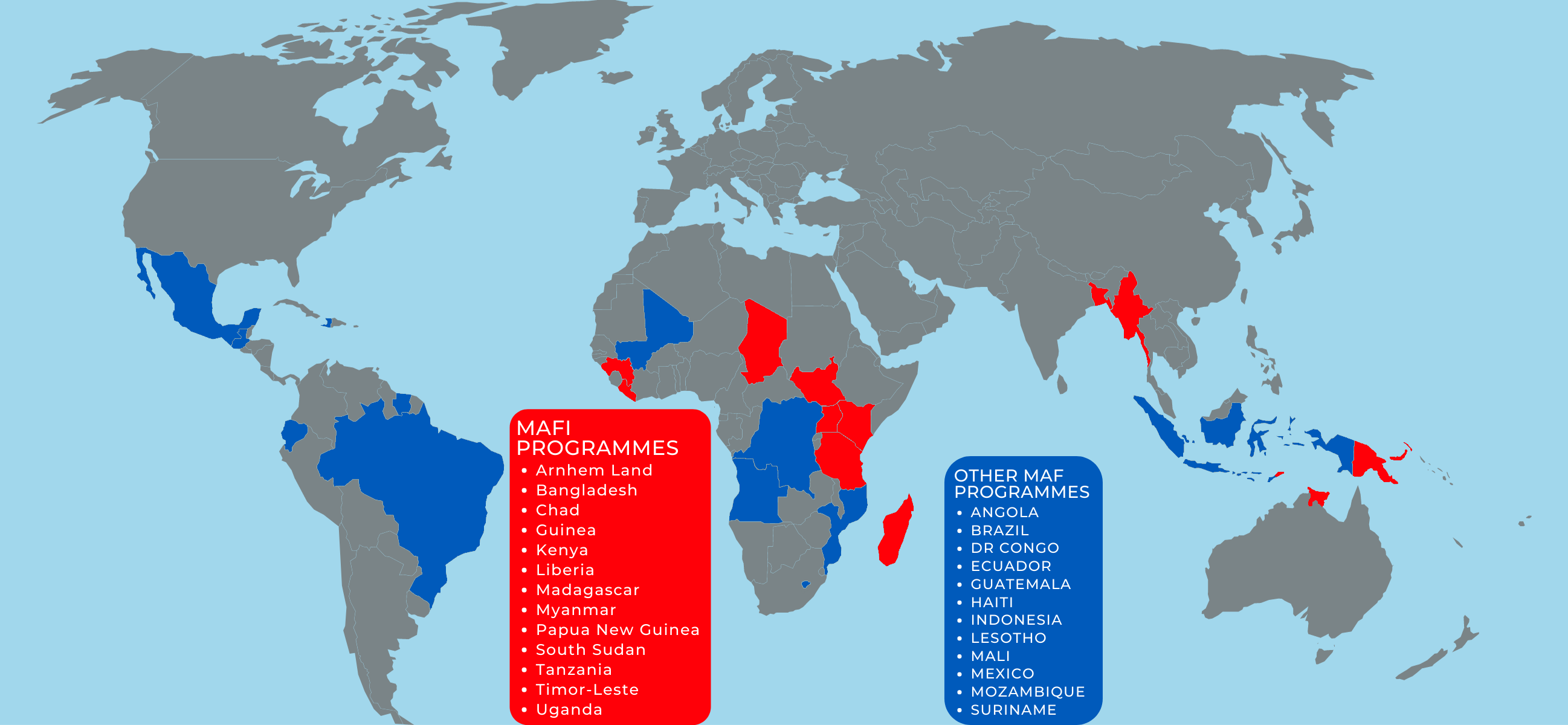 MAF in Numbers | MAF International