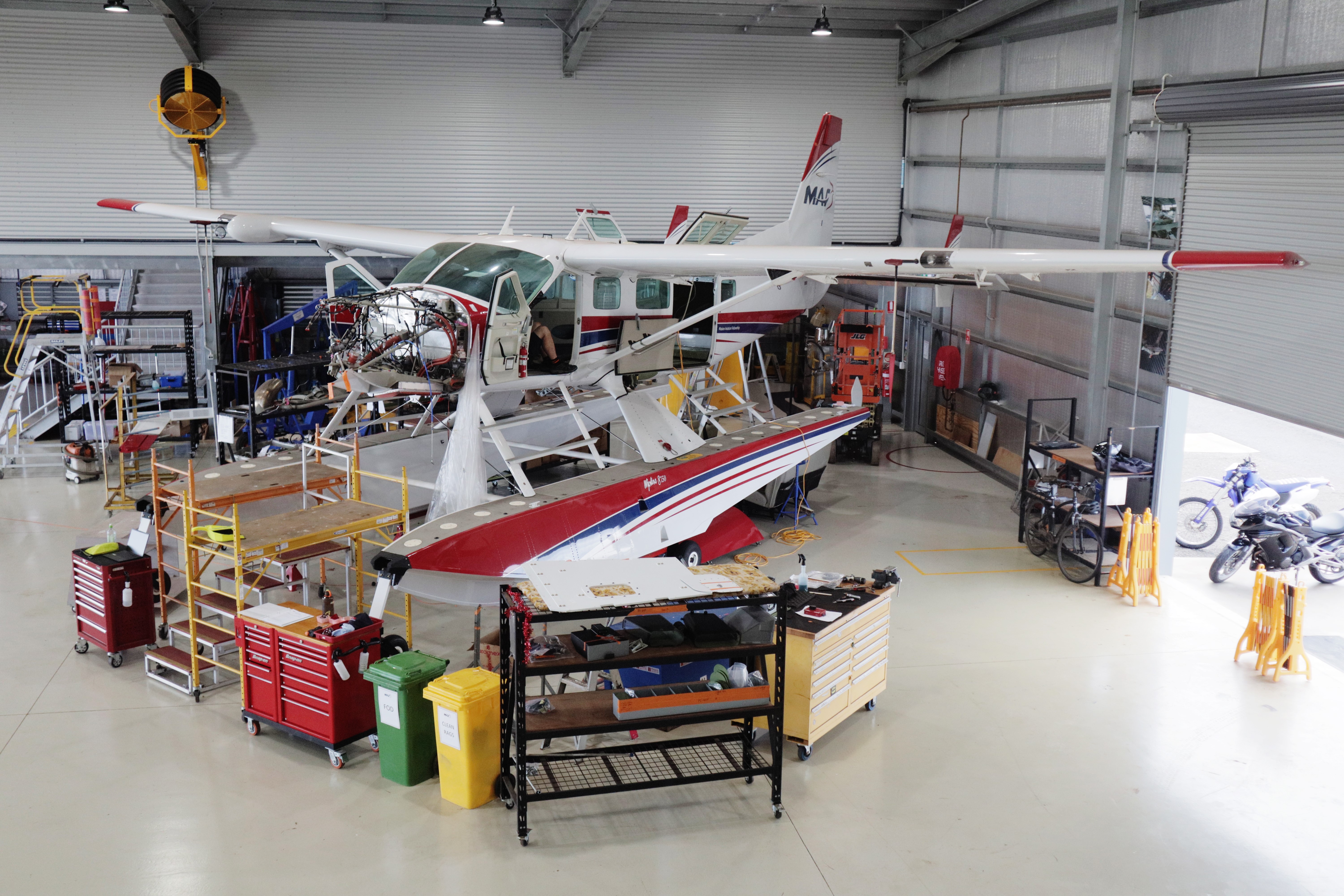 Hope on the water: first stages of planning for float plane project ...