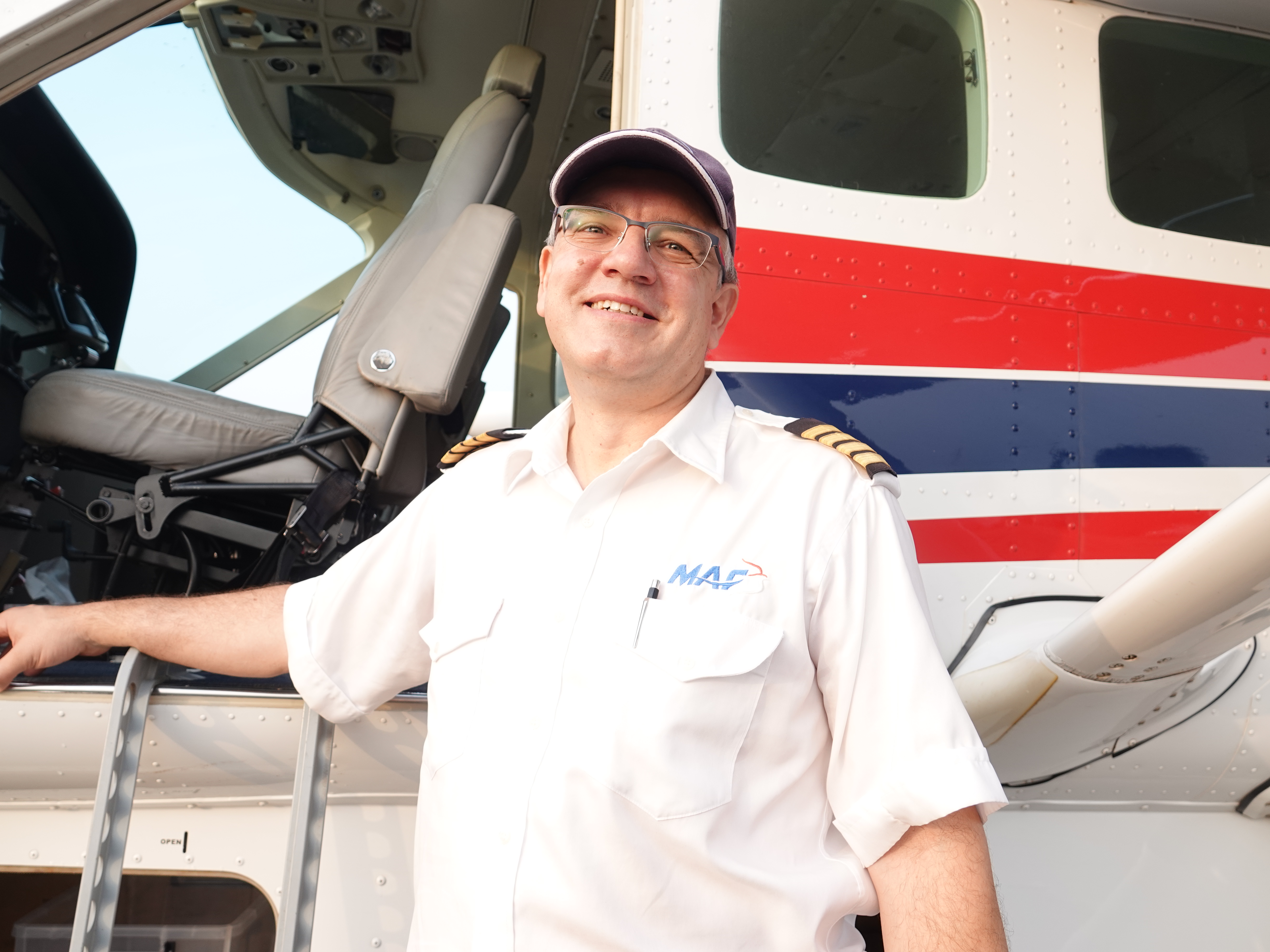 Why I switched from truck-driving to flying with MAF | MAF International