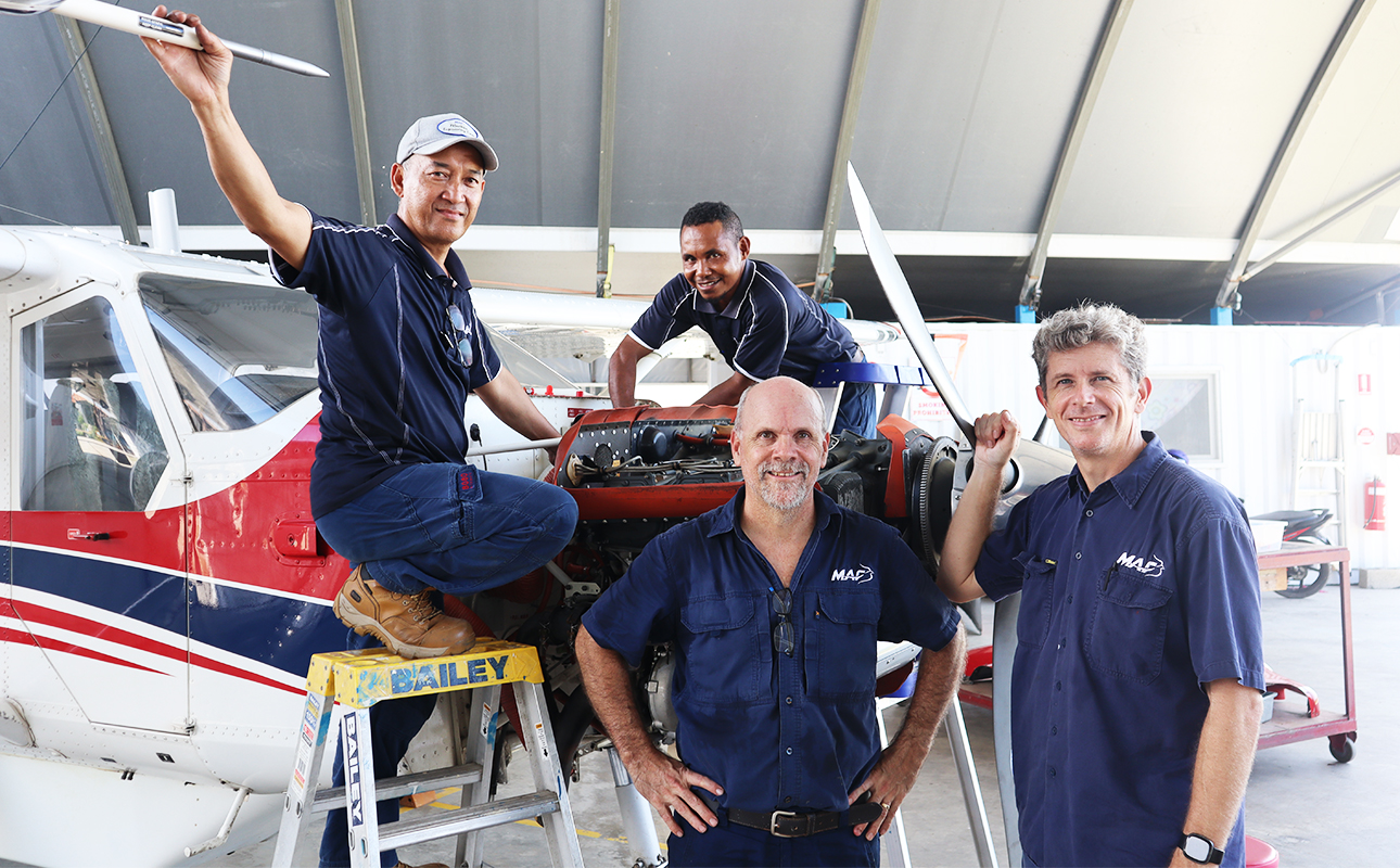 How engineers on a mission keep MAF flying | MAF International