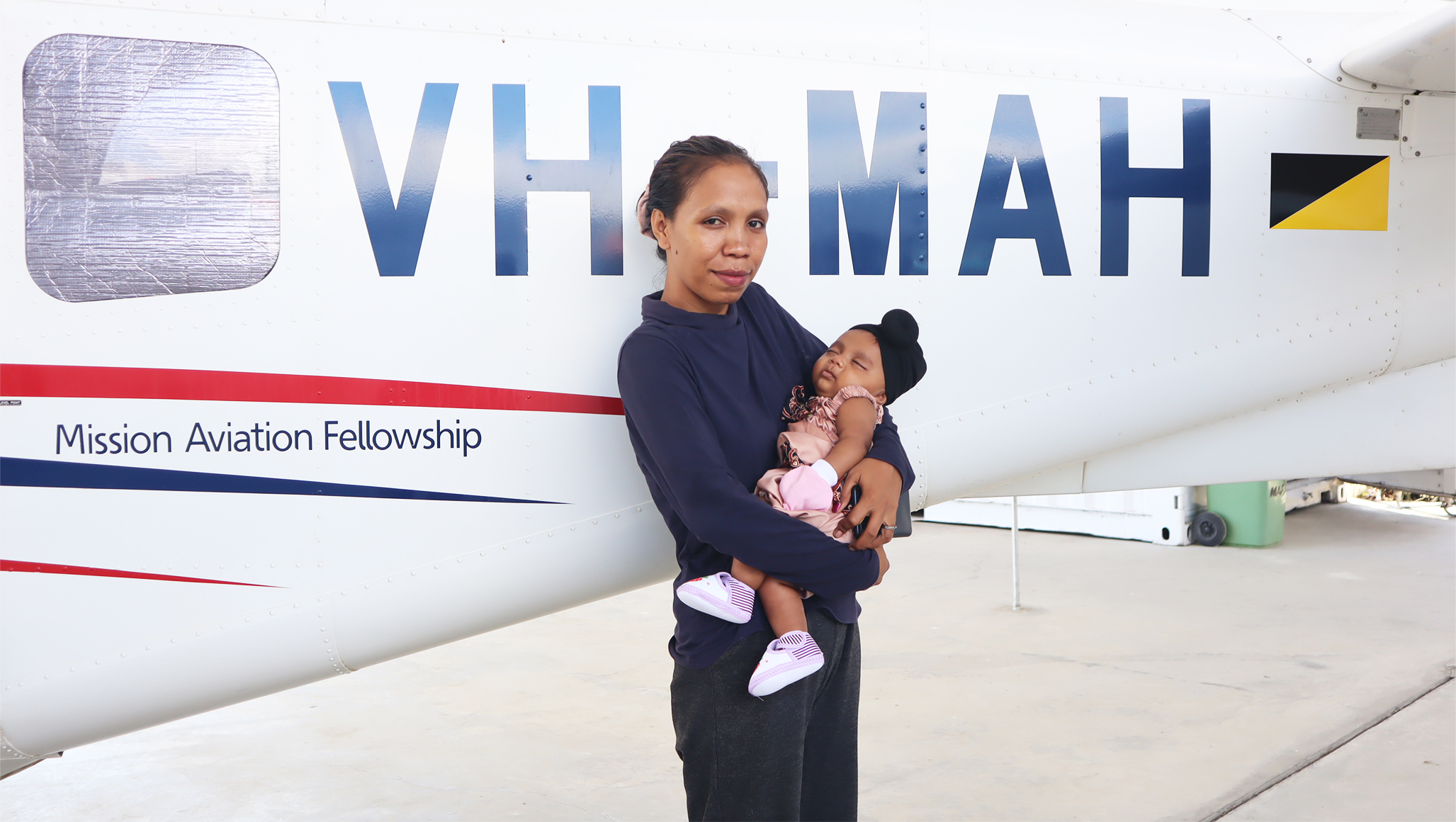 MAF flight rescues baby with lung infection | MAF International