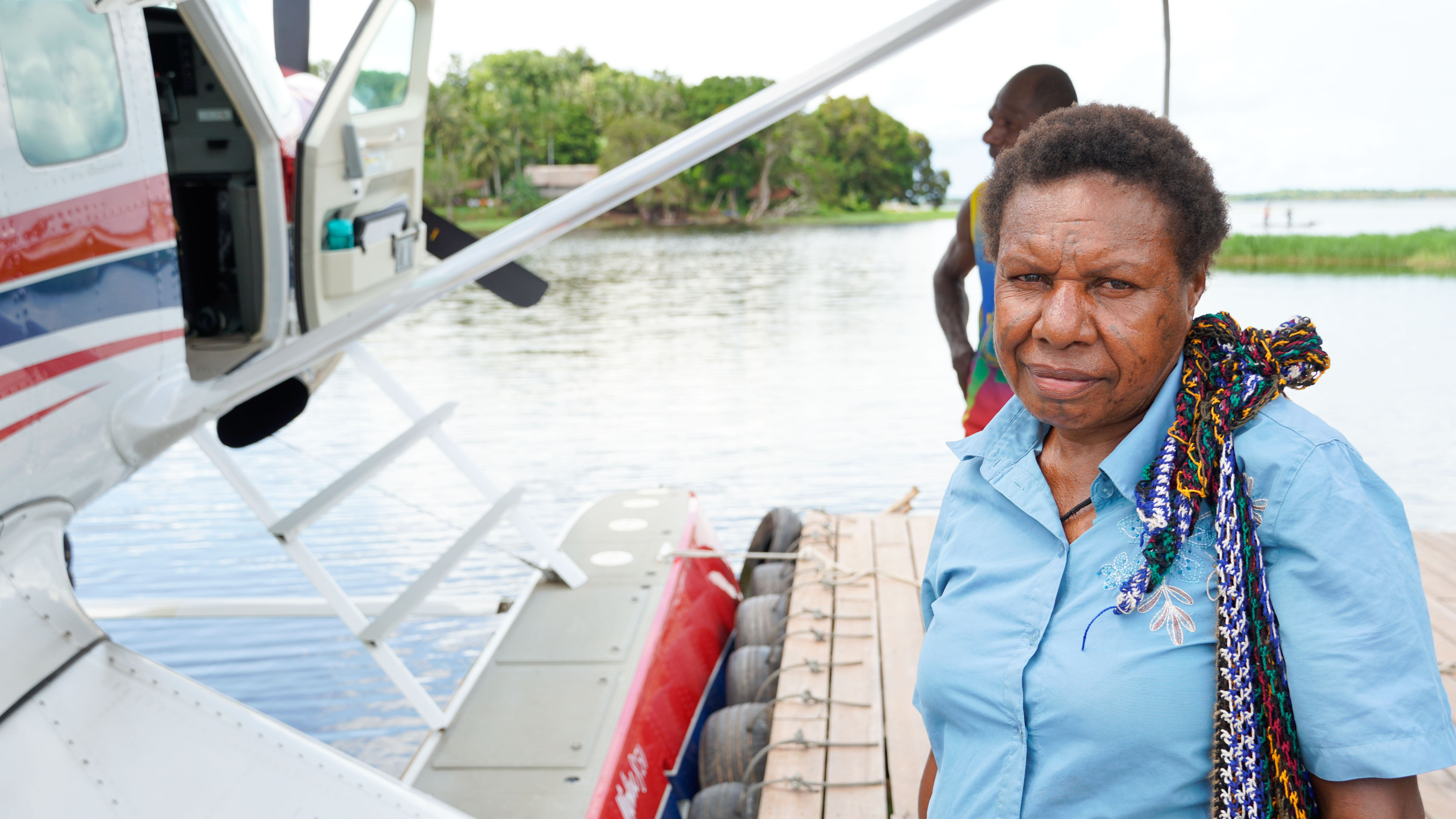 Teacher receives air service for the first time in her village | MAF ...
