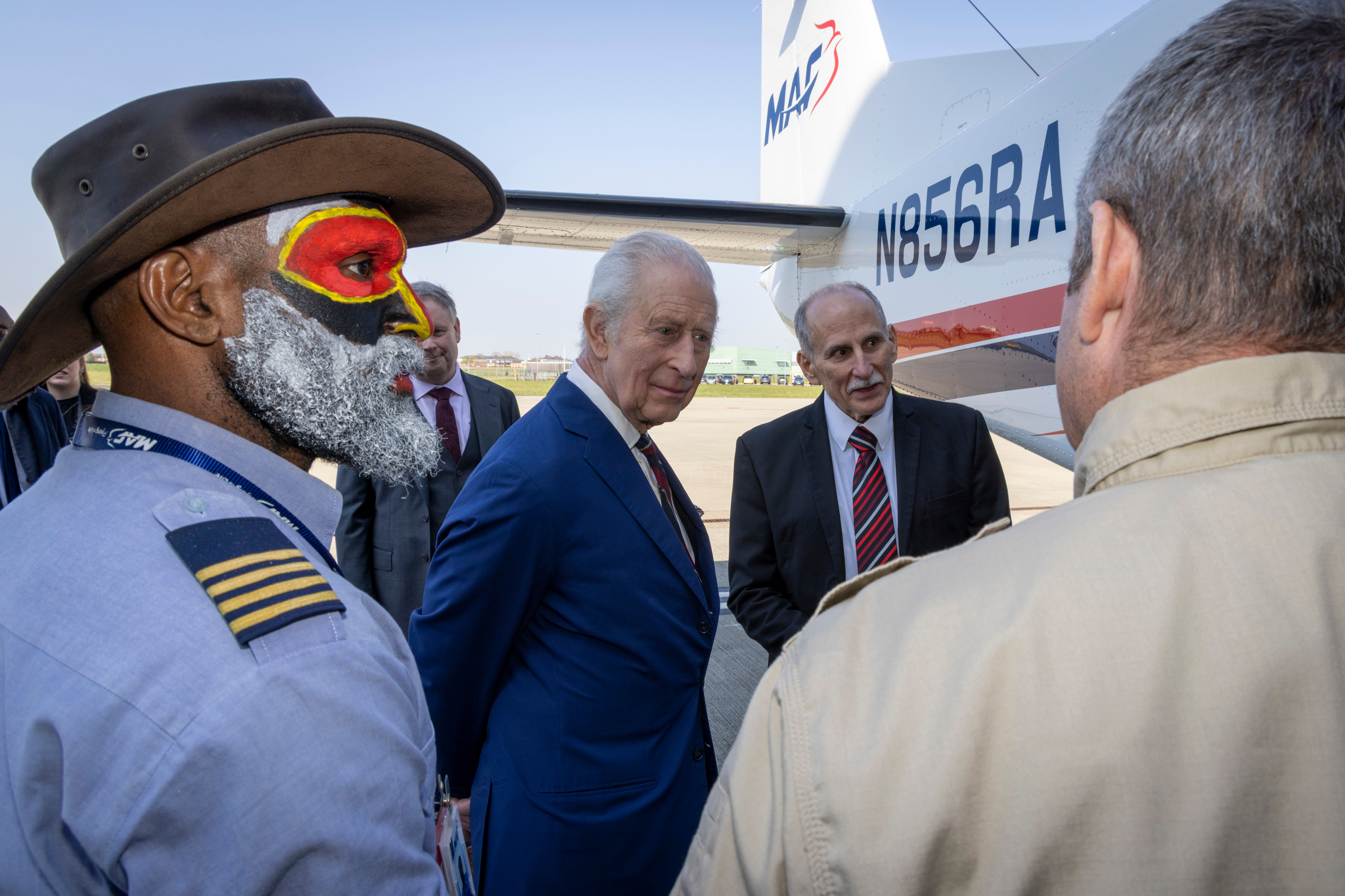 The King commissions MAF’s new plane during charity’s 80th year | MAF ...