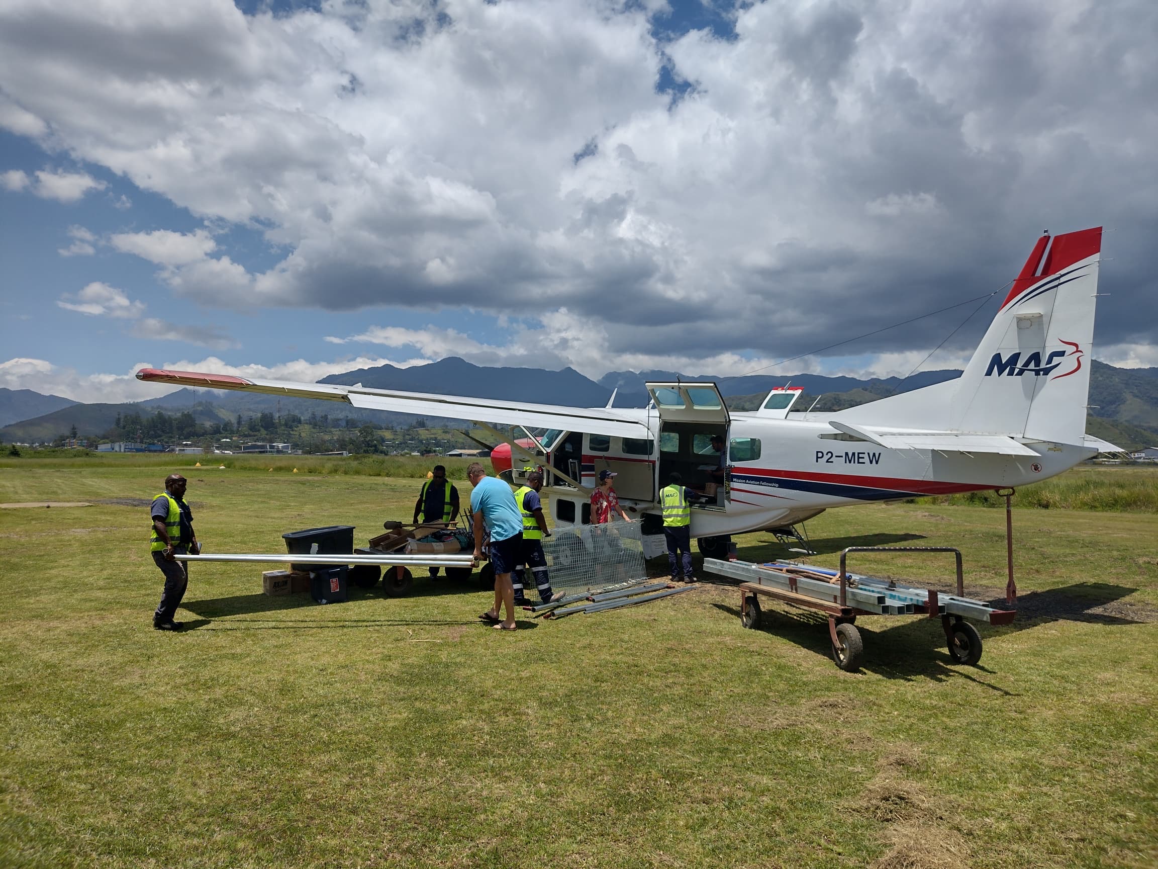 A playground in a plane: Flying joy to an orphanage | MAF International