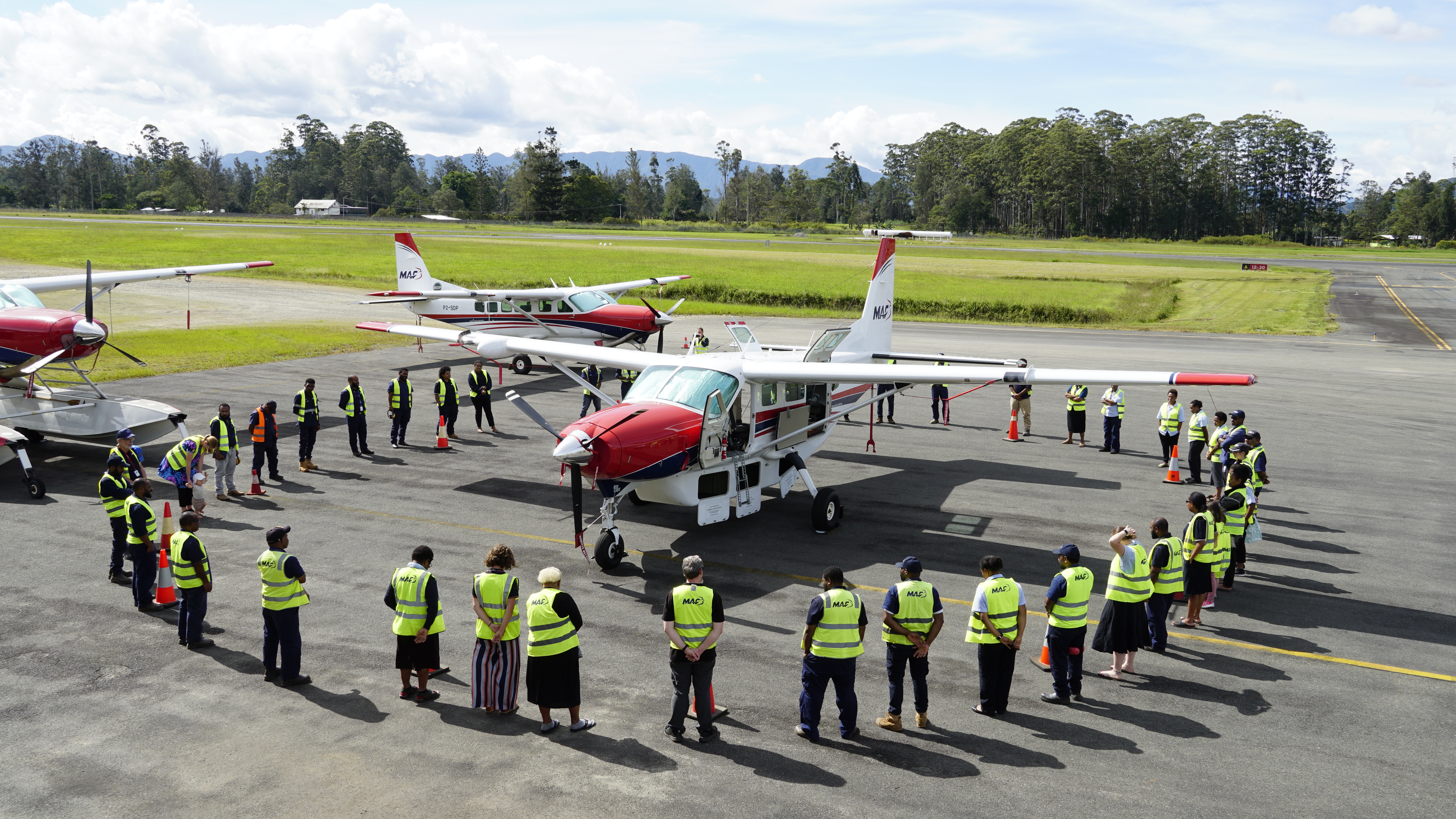 New aircraft, P2-AFD, welcomed to serve PNG’s remote communities | MAF ...