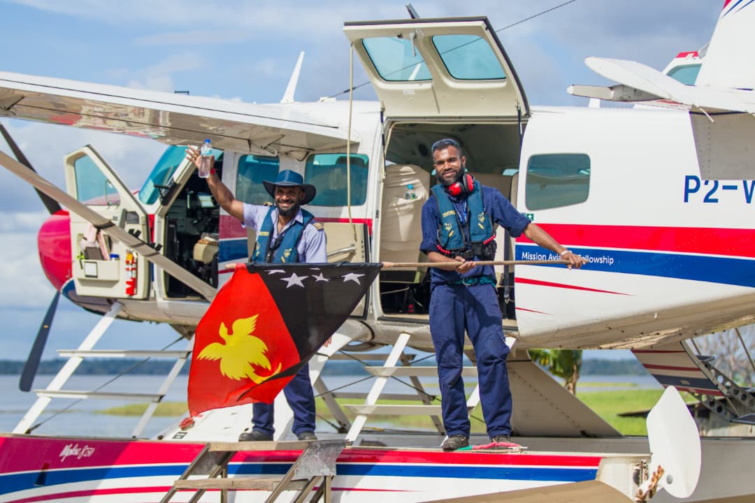 PNG Independence: MAF's first national float plane pilot | MAF ...
